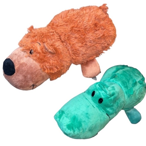 flip a zoo | Toys | Flipazoo Stuffed Animal 2 Grizzly Bear To Alligator ...